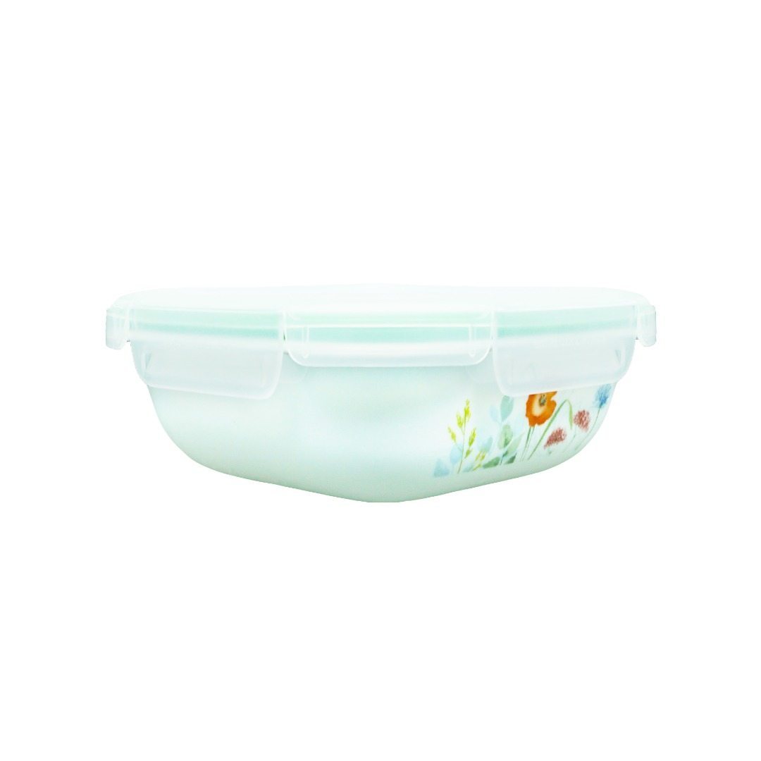 Corelle Snapware Daisy Field Square Storage 825 ml | Ifmal.com