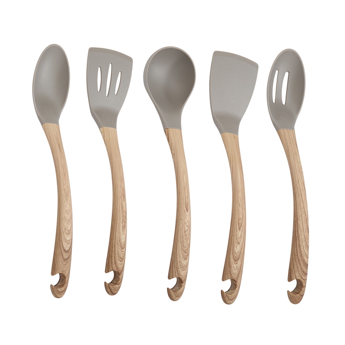 Anko Wood Look Utensil Set | Ifmal.com