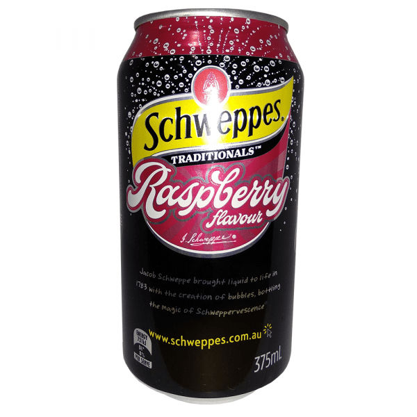 Schweppes Traditional Raspberry Flavour 375mL | Ifmal.com