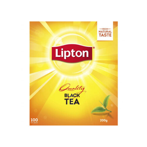Lipton Quality Black Tea 100 Bag 200g | Ifmal.com
